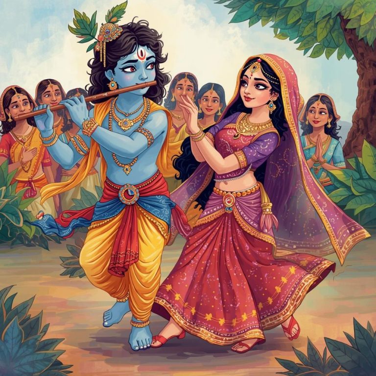 Radha Krishna Cartoon Images – Beautiful & Playful Designs for Every ...